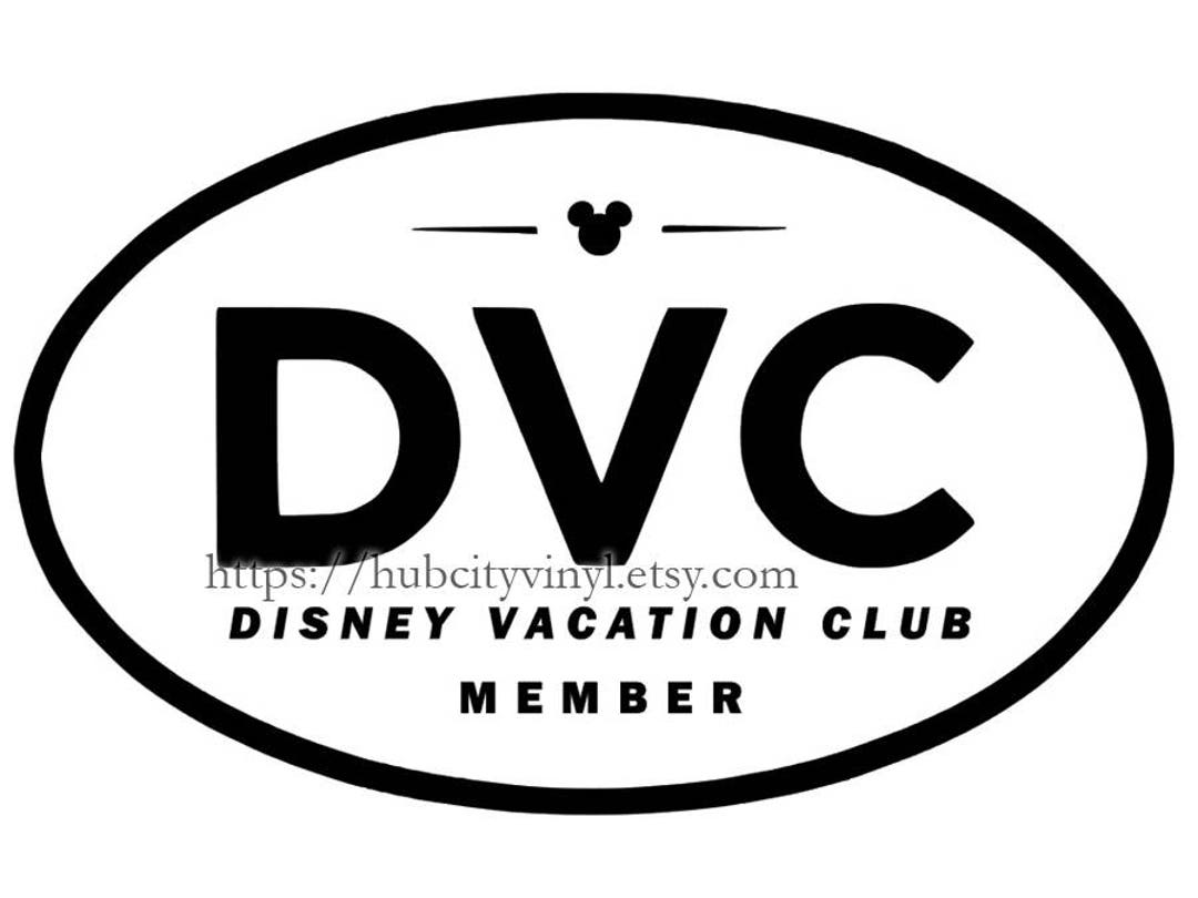 Disney Vacation Club DVC Vinyl Decal - Etsy