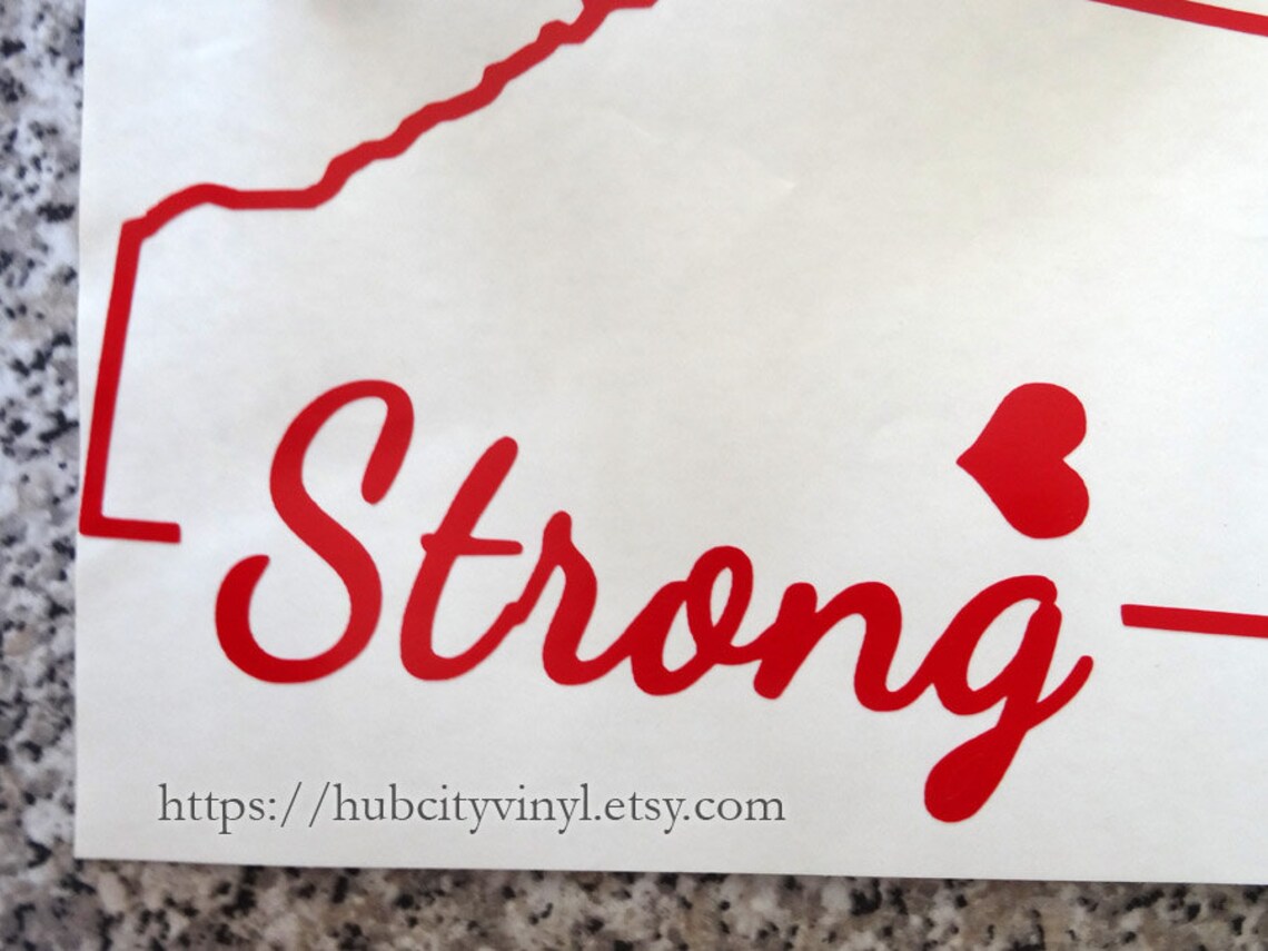 Fort Mac Strong Vinyl Decal - Etsy Canada
