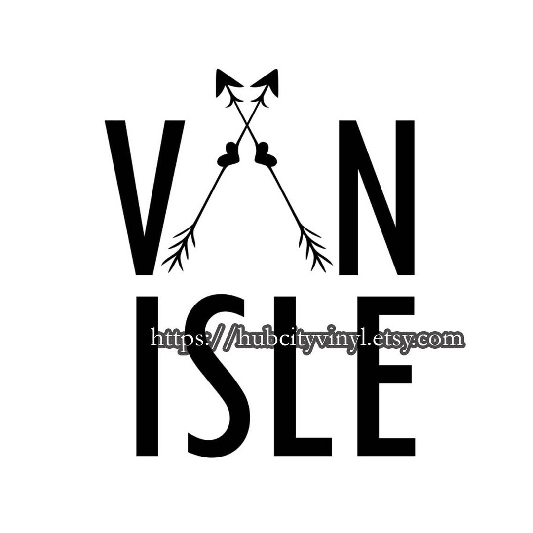 Van Isle, Vancouver Island Vinyl Decal - Etsy