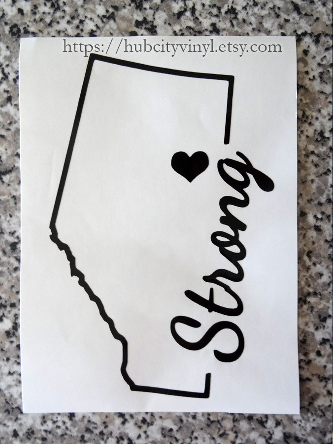 Fort Mac Strong Vinyl Decal - Etsy Canada