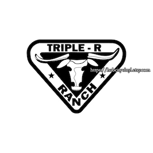 Wdw Toy Story Triple R Ranch Vinyl DIY IRON ON - Etsy