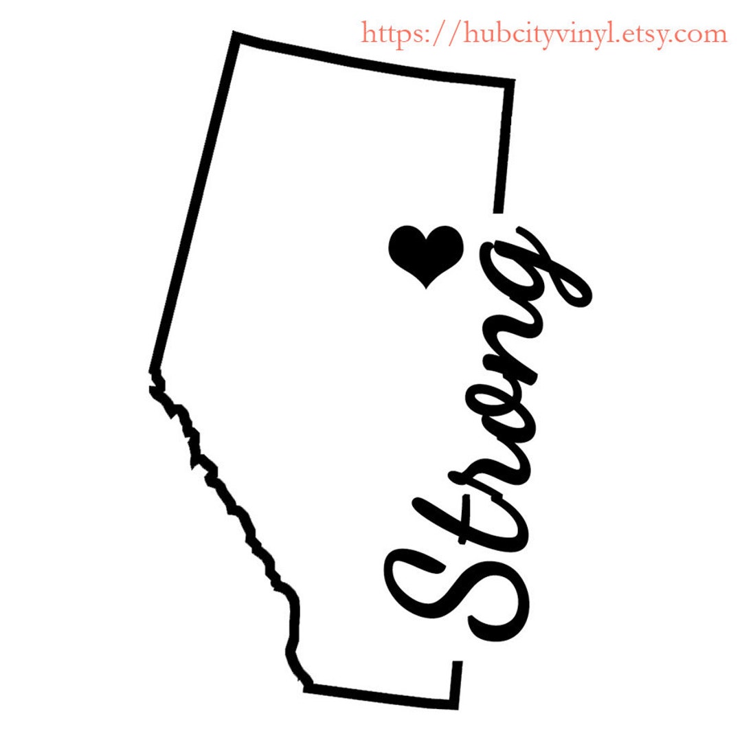 Fort Mac Strong Vinyl Decal - Etsy