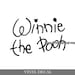 Winnie the Pooh - Autograph - Vinyl Decal - Etsy
