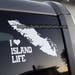 Vancouver Island, Island Life Decal - Etsy