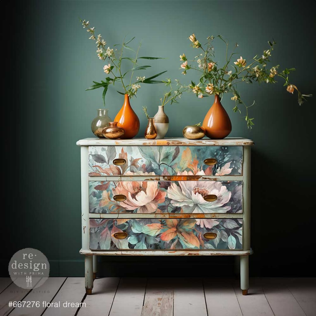 Decoupage Paper Redesign With Prima® Floral Dream Same Day Shipping ...
