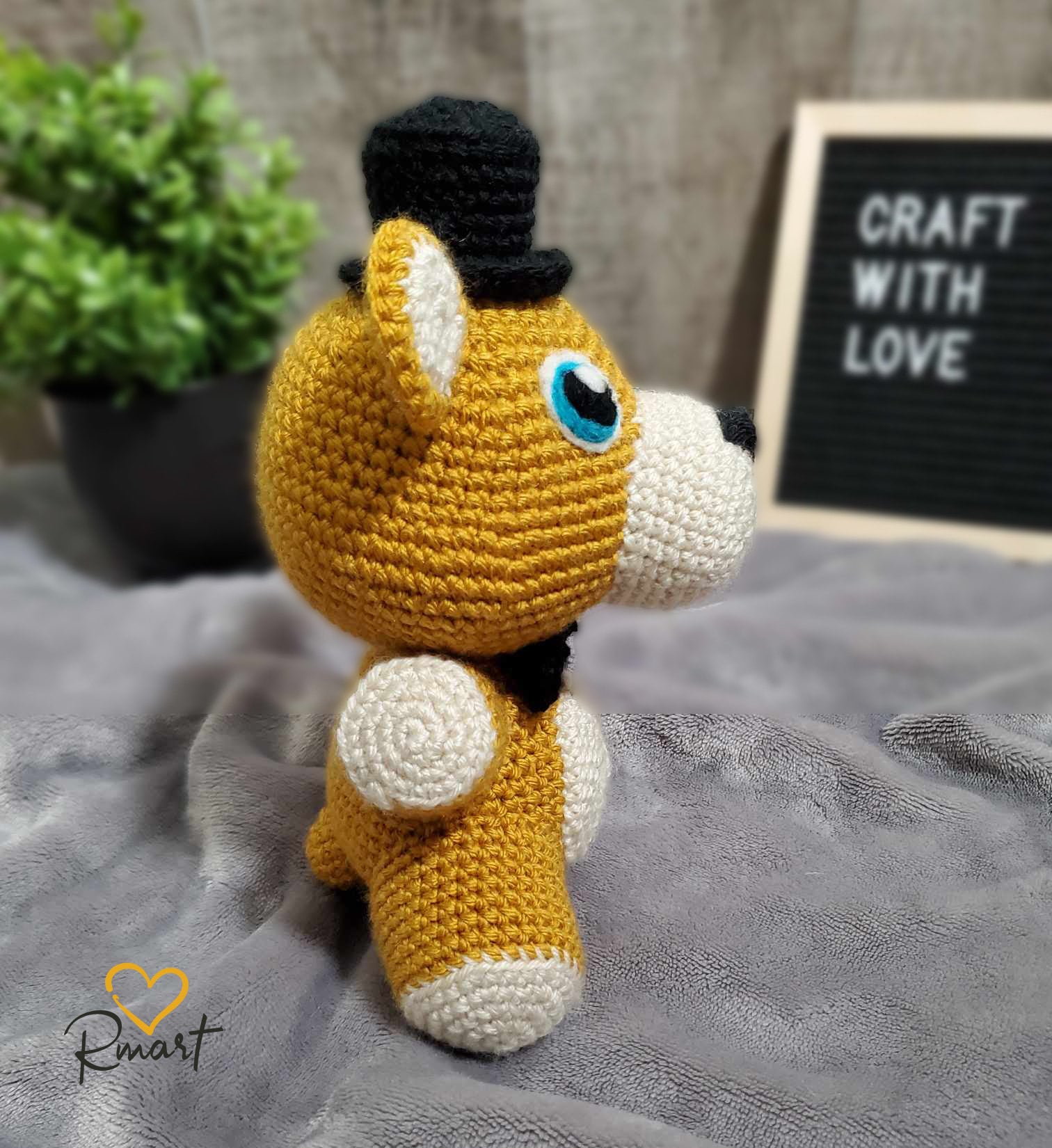 Freddy Glamrock Crochet Pattern, FNAF Amigurumi (PDF Pattern) - Etsy