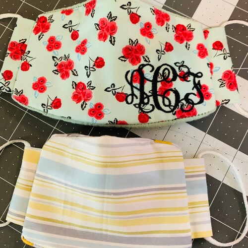 ITH Face Mask Extender Embroidery Design in the Hoop Face | Etsy