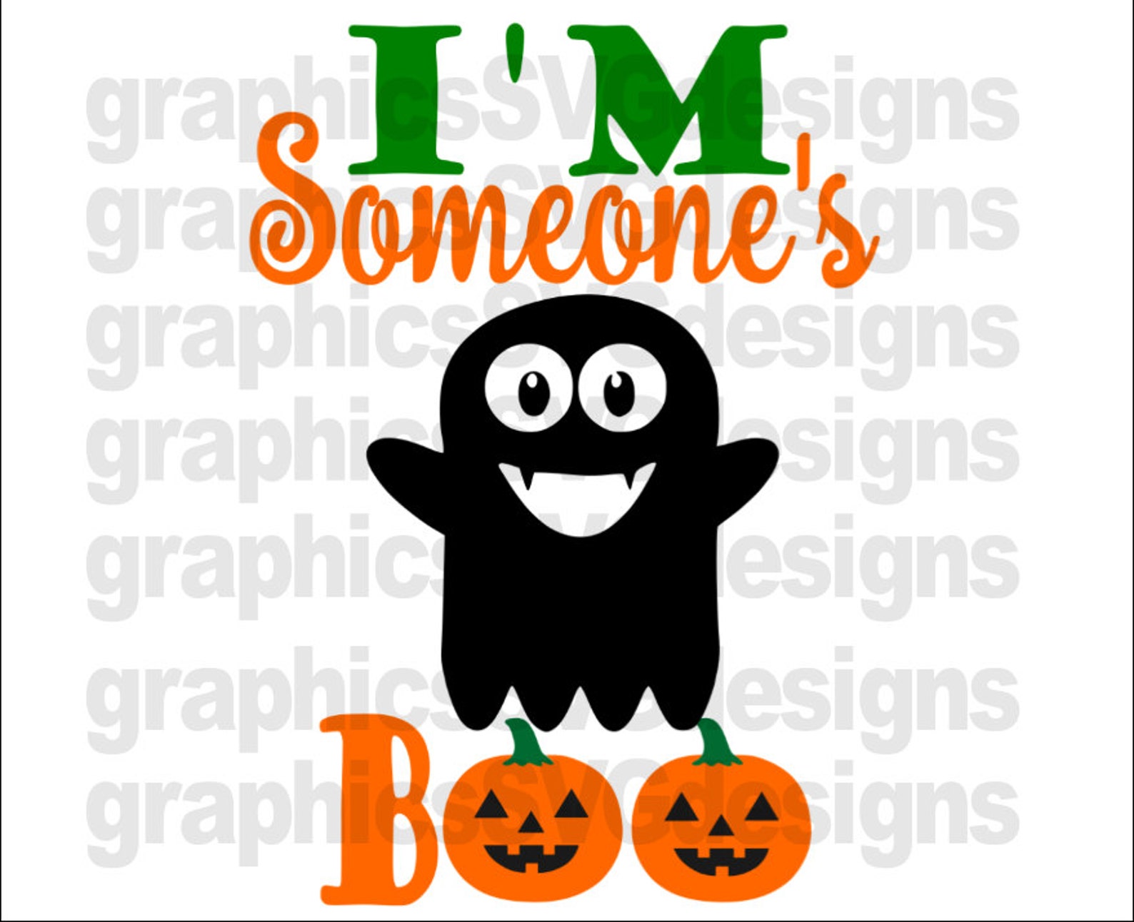 I'm Someone's Boo SVG File for Cricut and Cameo DXF - Etsy