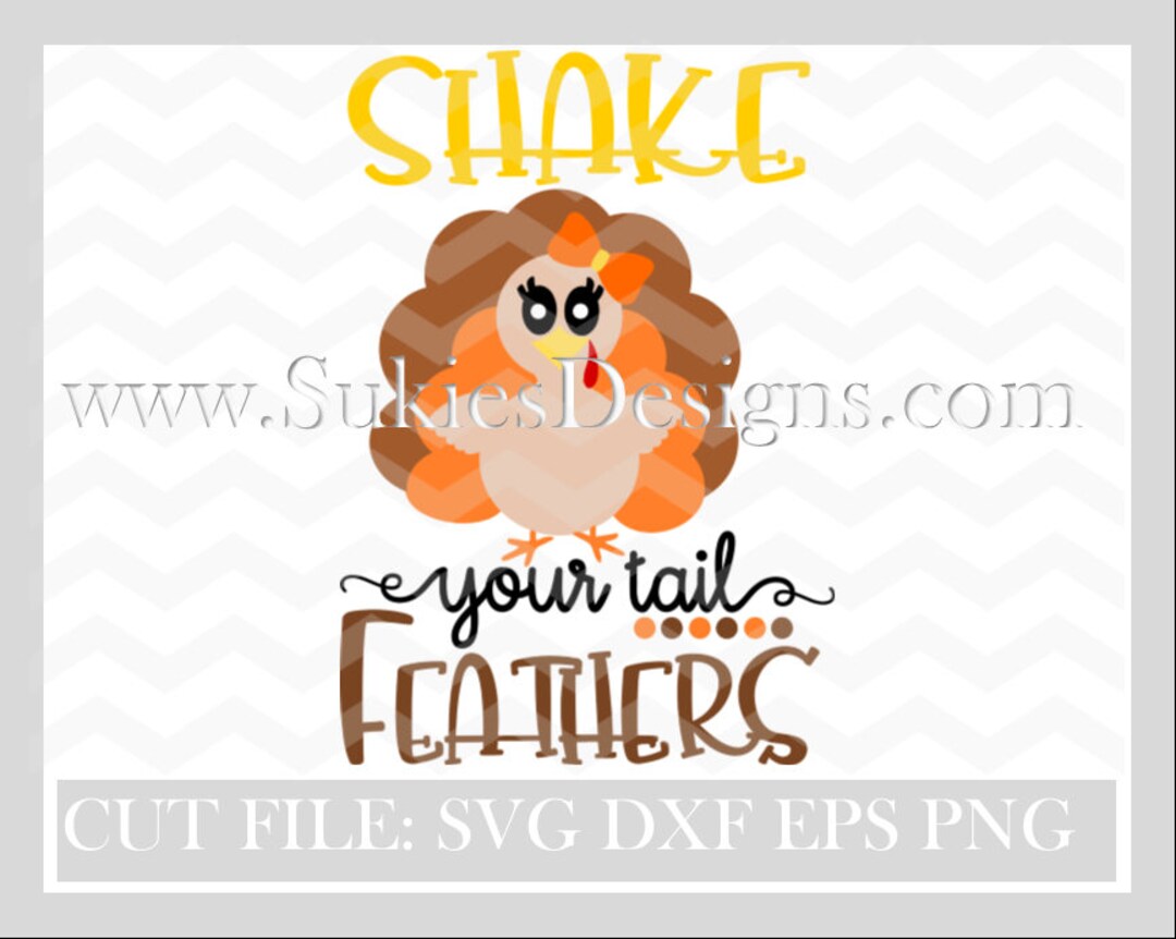 Shake Your Tail Feathers SVG File for Cricut and Cameo DXF for ...