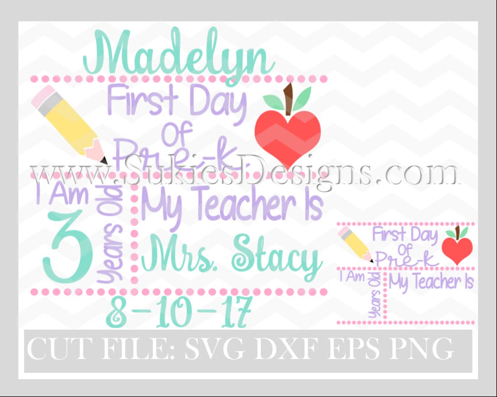 Chalk Board Svg Back to School Svg Pre K Svg School Svg | Etsy