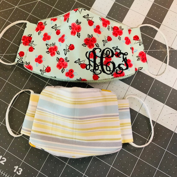 In the Hoop Kids Face Mask 2 Sizes With Pocket and Nose Insert | Etsy