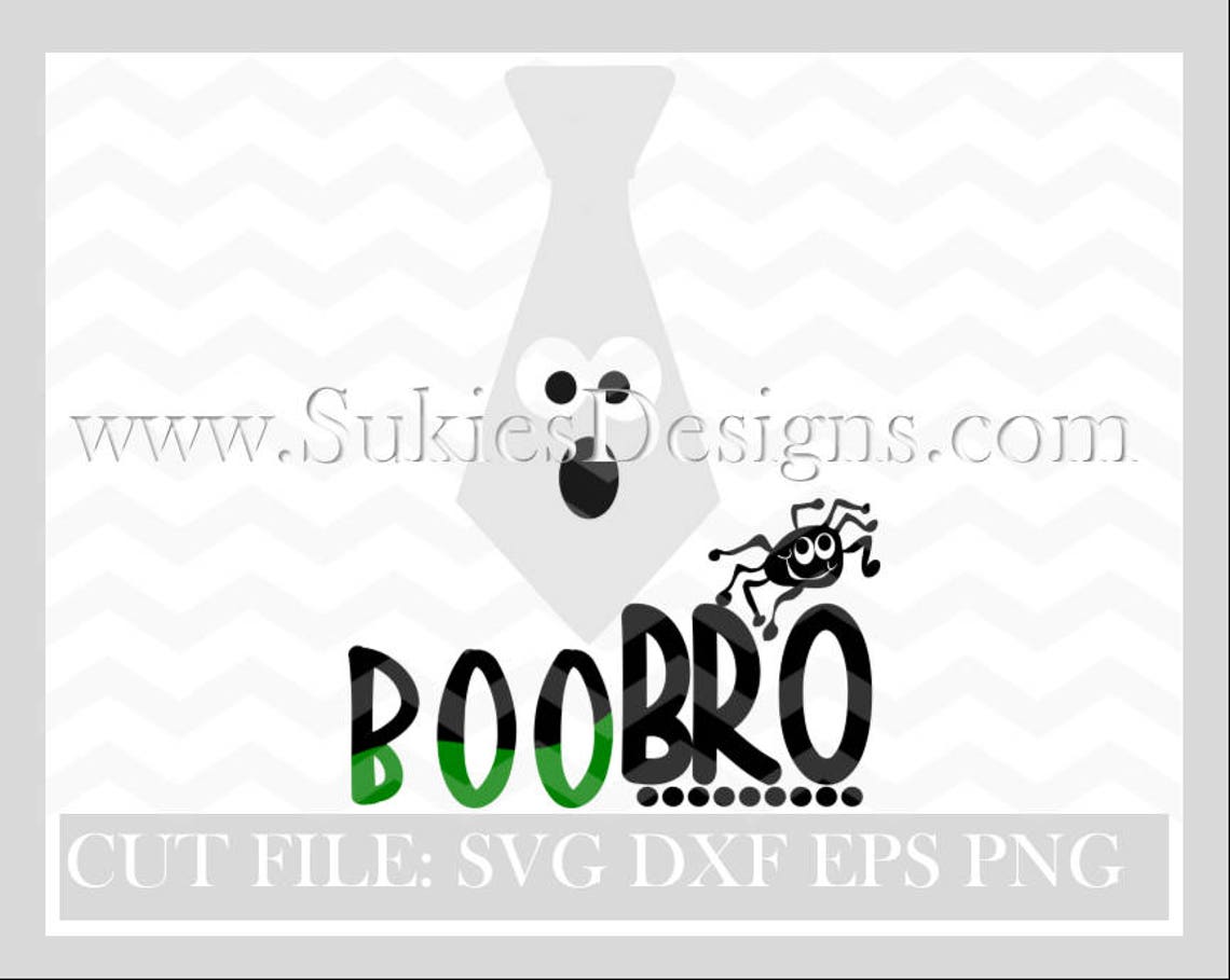 Boo Bro SVG File for Cricut and Cameo DXF for Silhouette | Etsy