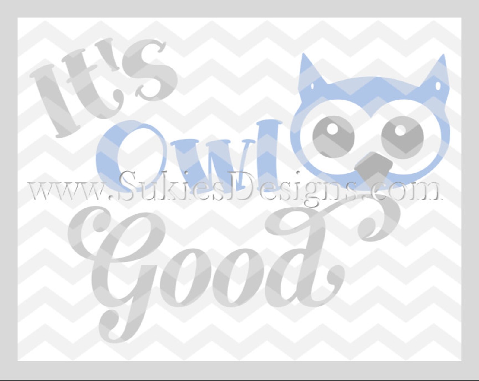 It's Owl Good SVG DXF PNG Files for Cricut and - Etsy