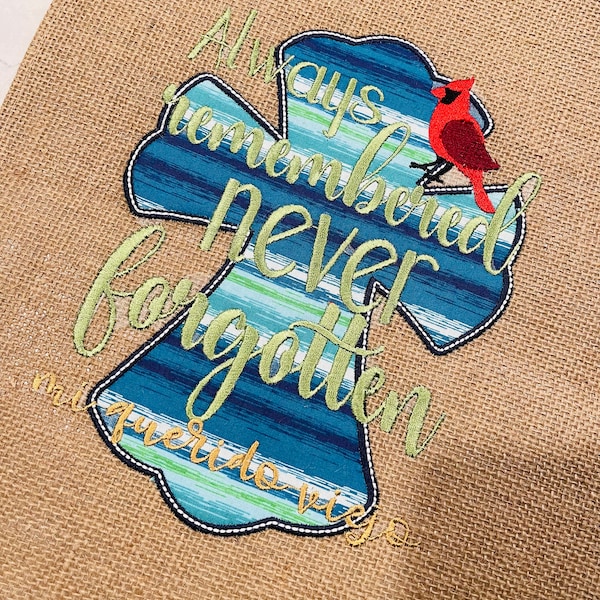 Memorial Embroidery - Etsy
