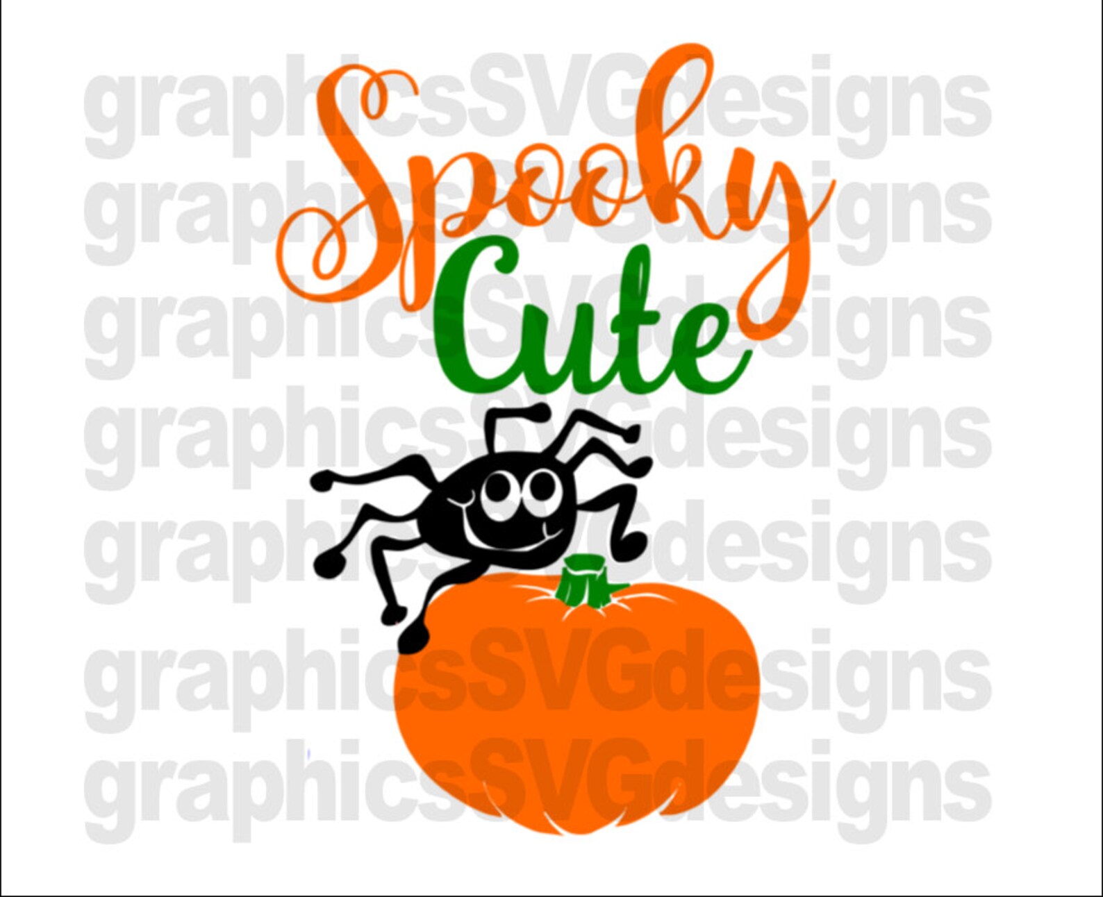 Spooky Cute SVG File for Cricut and Cameo DXF for Silhouette - Etsy