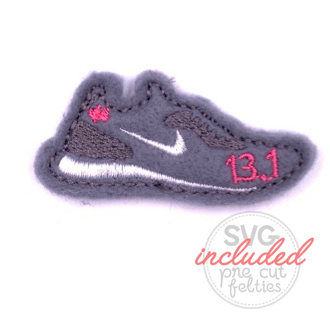 Running Shoe Feltie Machine Embroidery Designs, Shoe Feltie,sport ...