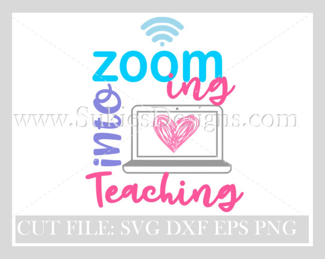 Zooming Into Teaching SVG, DXF, PNG Files for Cutting Machines School ...