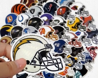 Football Helmet Stickers - Etsy