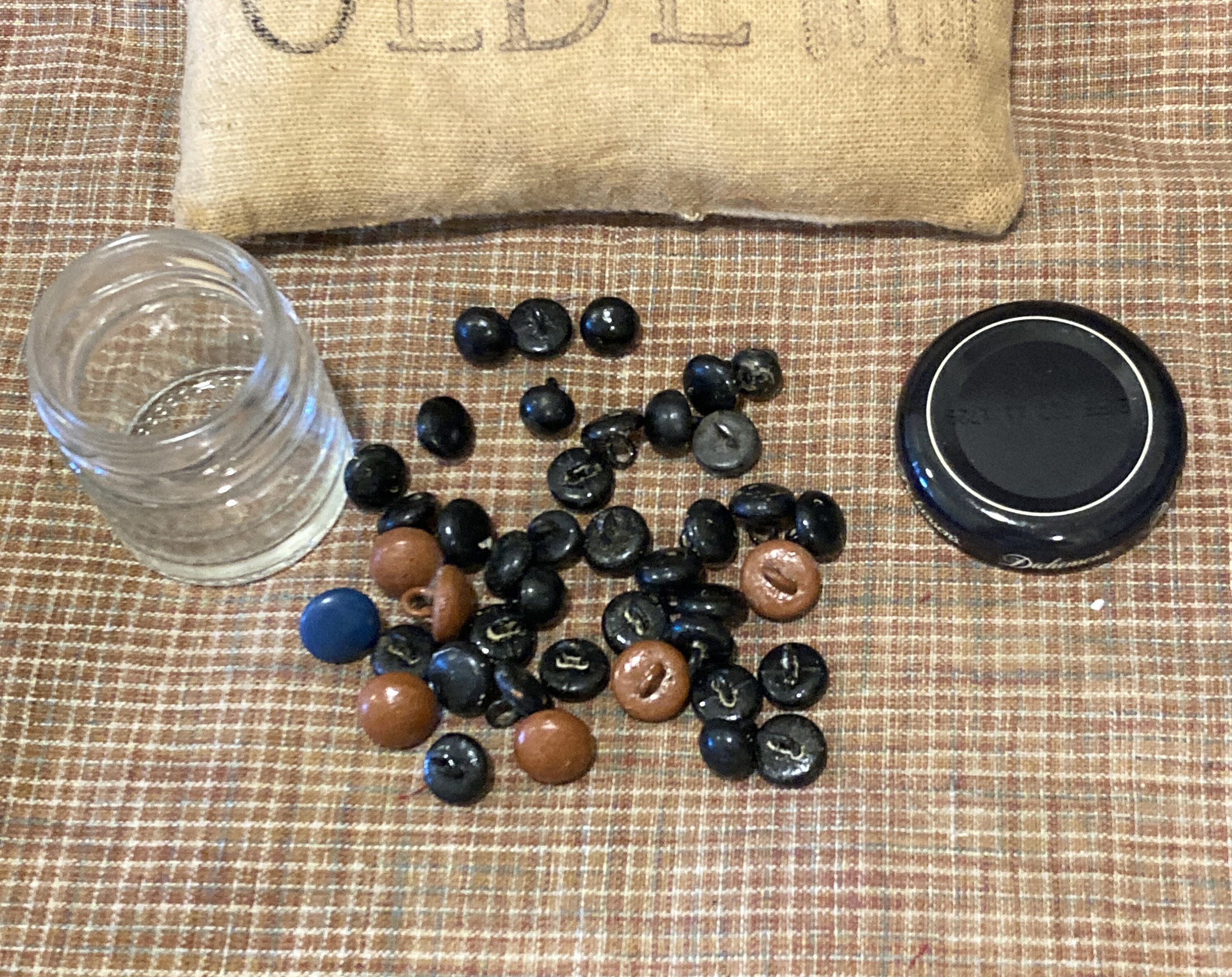 Vintage Shoe Buttons Black and Brown Shoe Buttons Animal - Etsy