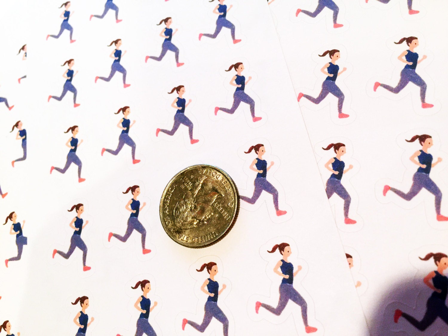 Work Out Stickers 002 Exercise Stickers Fitness Stickers | Etsy