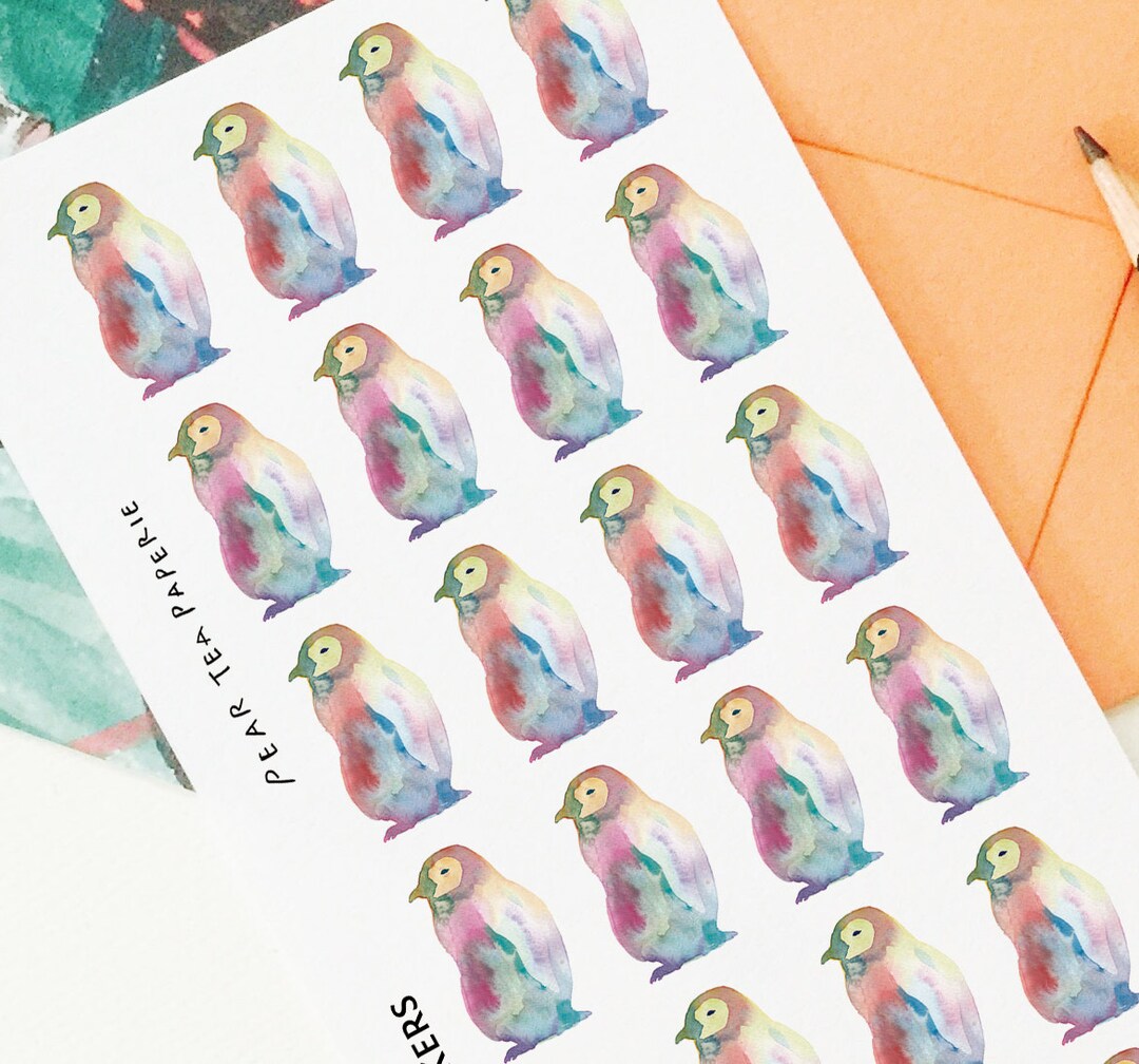 Little Baby Penguin Stickers, Penguin Series, Planner Stickers, Weekly ...