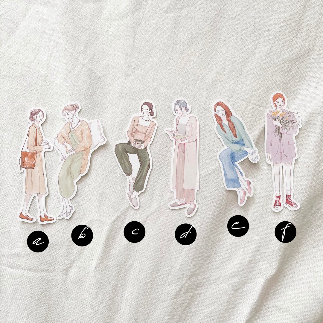 Spring Fashion Girls 2021 - Whole Body / Girl Stickers, Doll Stickers ...