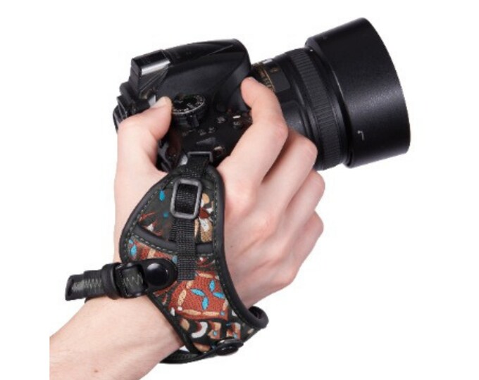 Camera Wrist Strap Wildflower Design Photography Accessories Floral ...
