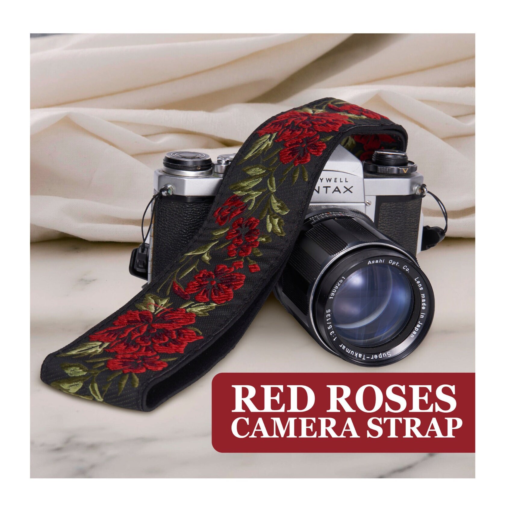 Roses Camera Straps