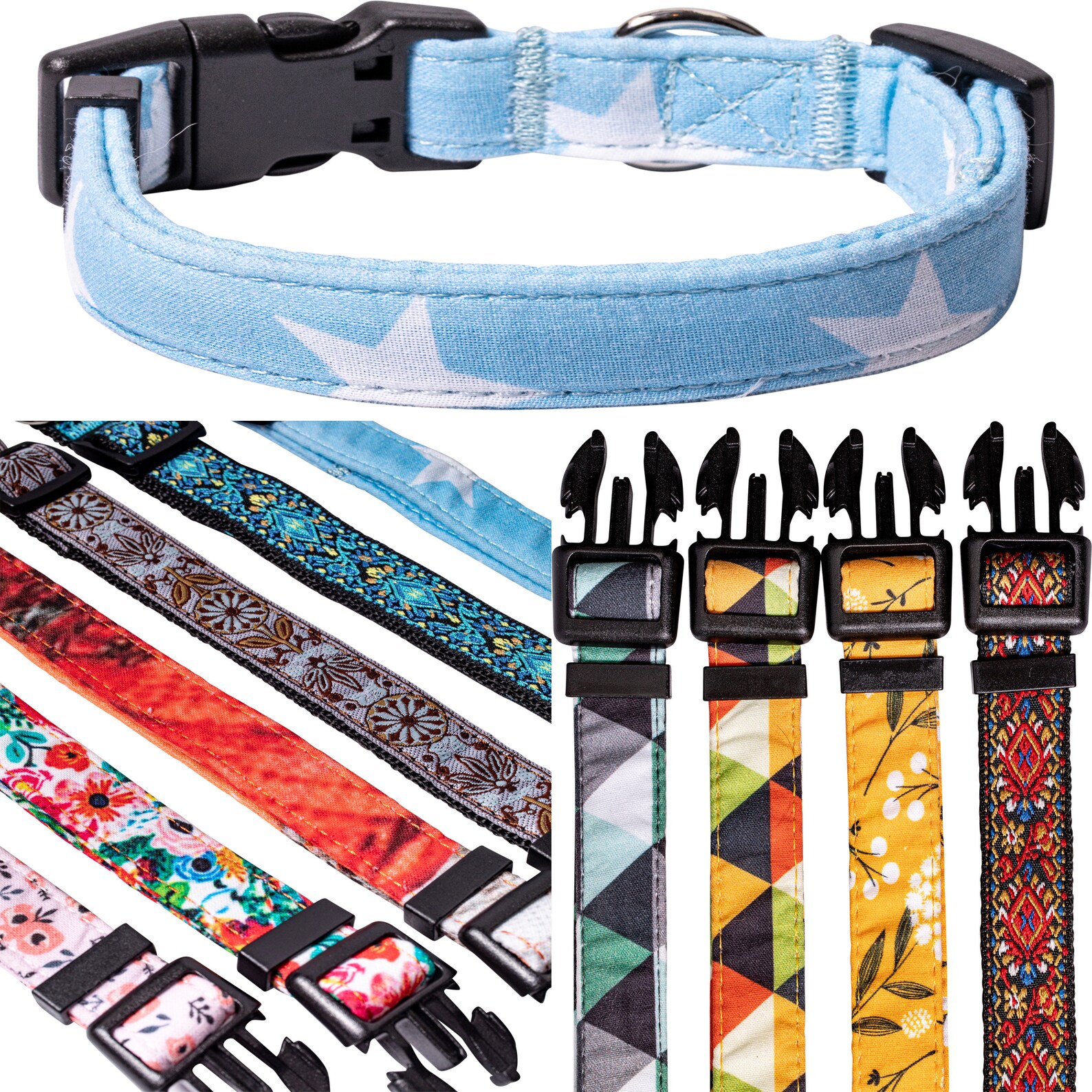 Star Collar for Dog Adjustable Dog collar collar for dog | Etsy