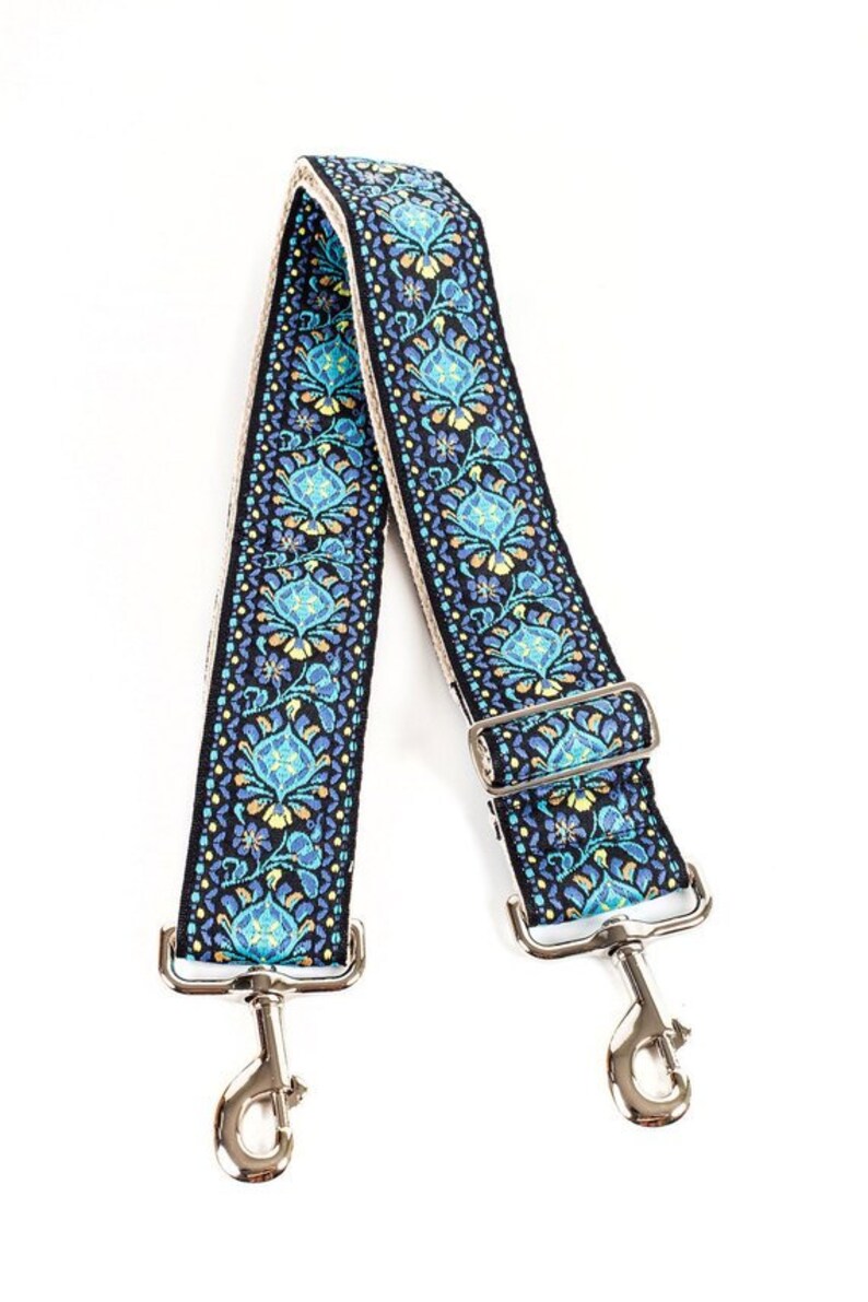 2 Handbag Strap White Vintage Strap and Blue Vintage Strap - Etsy