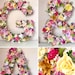 3D Flower Letters, Floral Alphabet, Wedding Initials, Greenery Letter ...