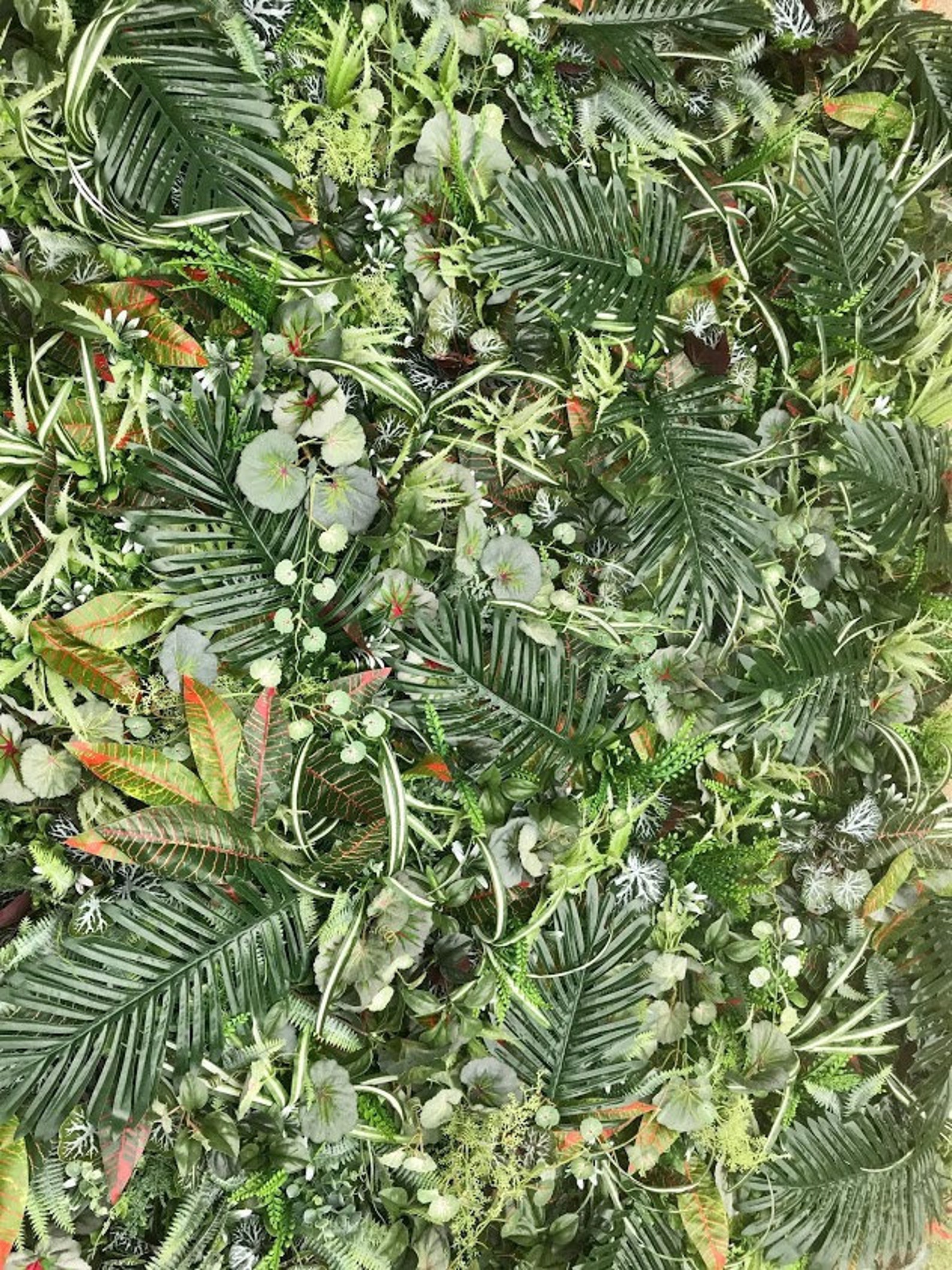 Artificial Greenery Wall Faux Foliage Backdrop Faux Greenery - Etsy UK