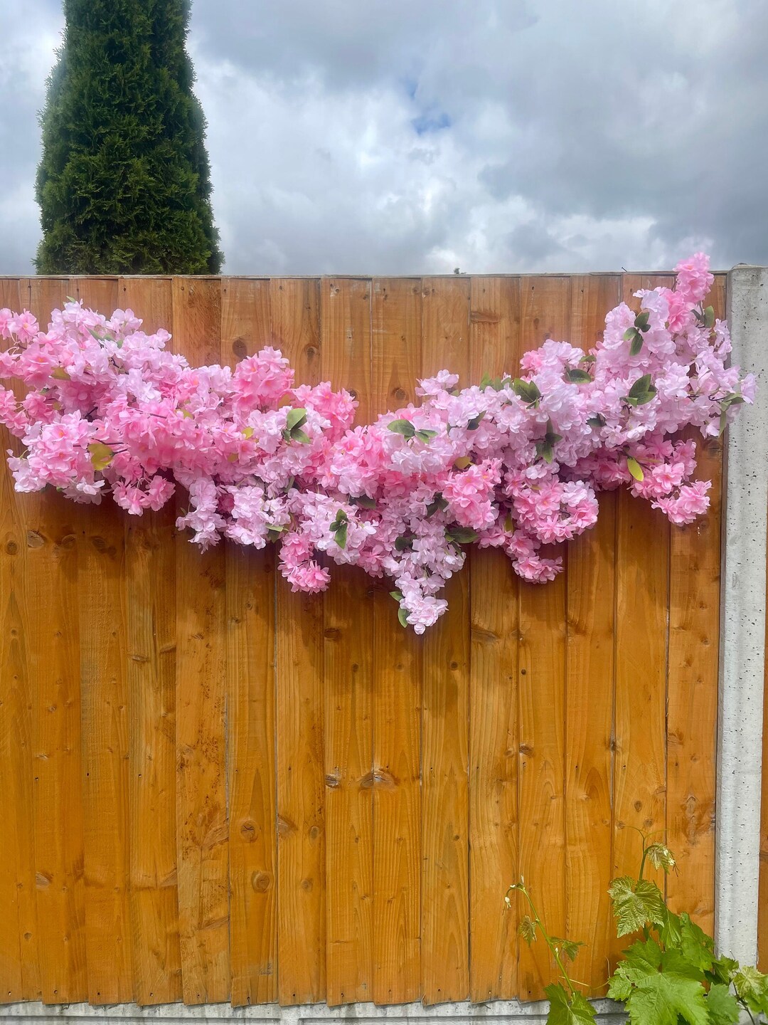 Artificial Cherry Blossom Garland 150 Cm Long Faux Cherry - Etsy