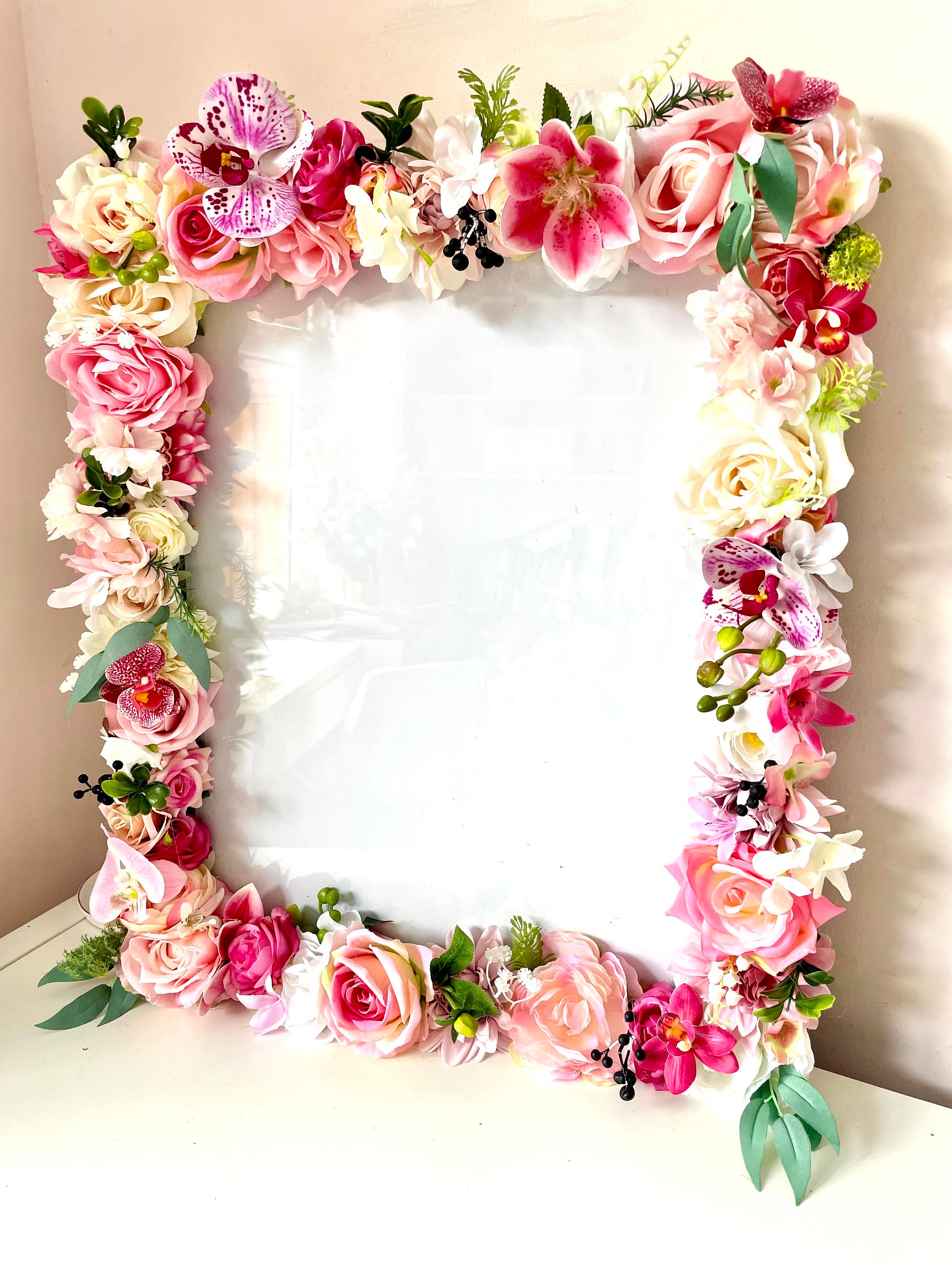 3D Floral Photo Frame Flower Photo Frame Housewarming Gift - Etsy UK