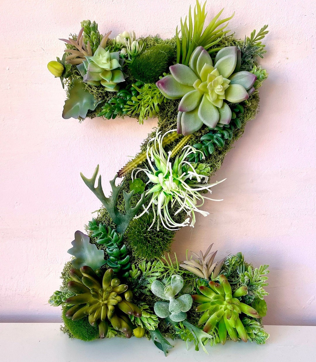 3D Moss Wall Letters, Company Logo, Moss Letters 30cm, 40cm, 60cm, 80cm ...