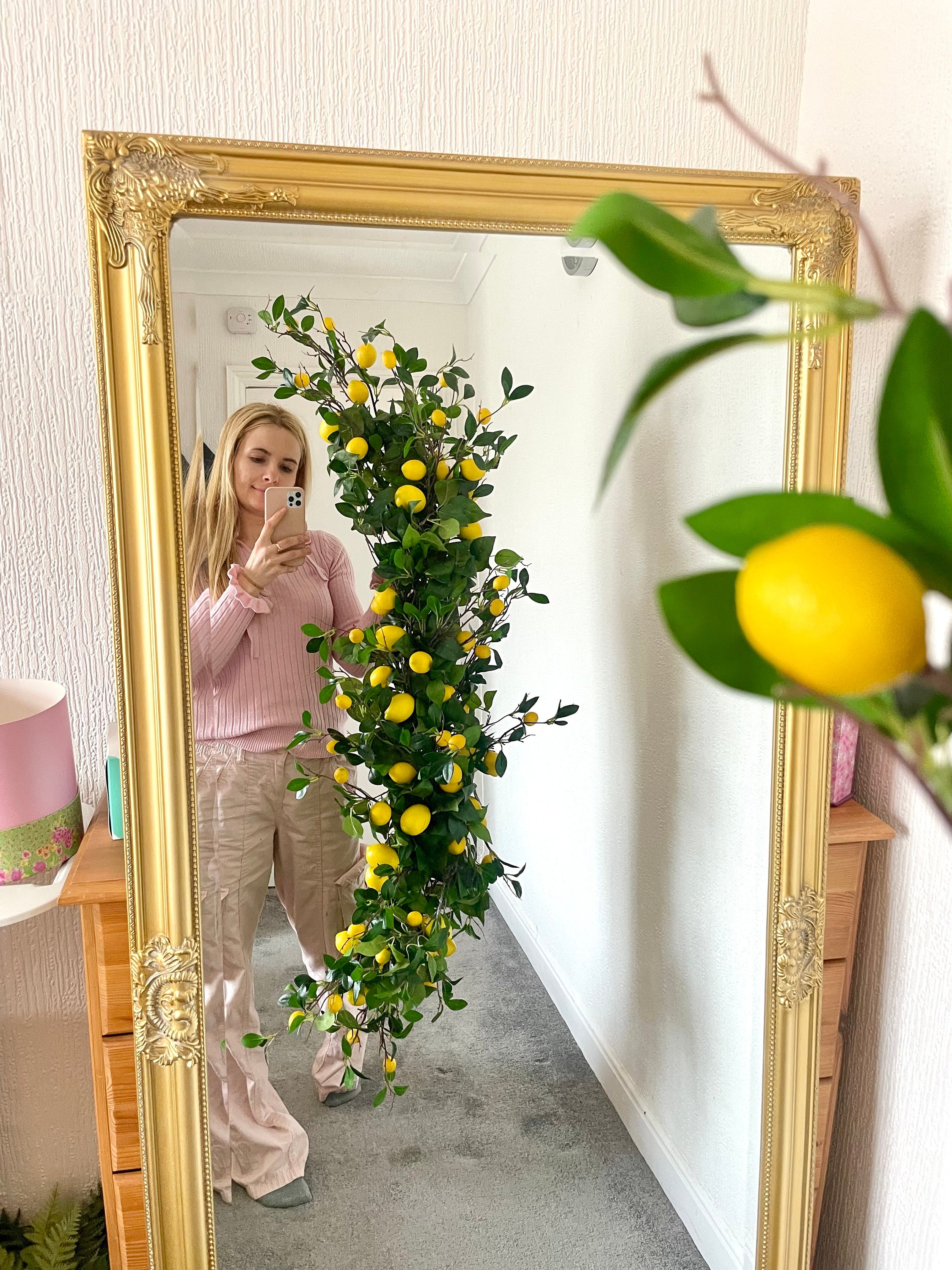 Faux Lemon Garland, Italian Citrus Swag, Restaurant Decor - Etsy