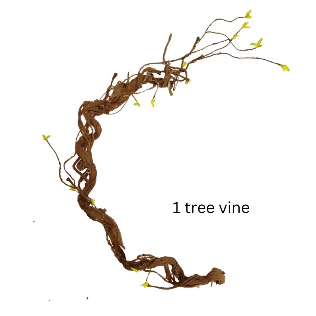 Artificial Tree Vine, Faux Tree Branch, Hanging Rattan Tree Vine, Fake ...
