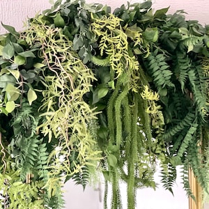 Artificial Greenery Garland, Greenery Arch Arrangement, Wedding ...
