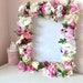 3D Flower Photo Frame, Floral Picture Frame, Pink Flower Frame, Gift ...