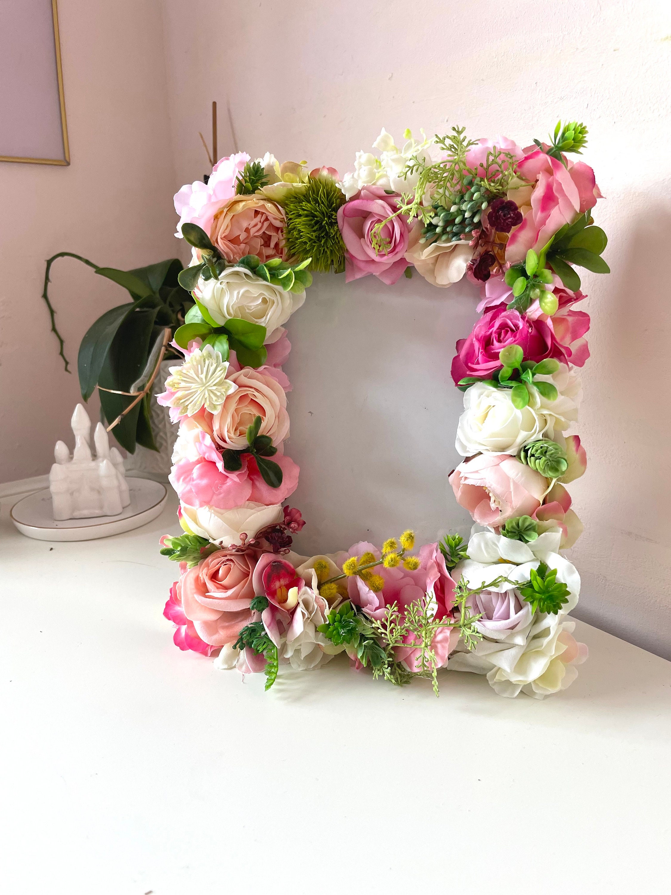 Floral Picture Frames in Various Sizes Floral Photo Frame - Etsy UK