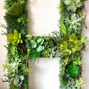 Large Moss Wall Letters, Moss Letter Sign, Business Logo Sign ...