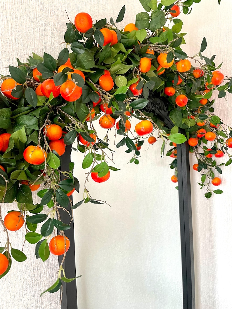 Artificial Orange Fruit Garland, Artificial Fruit Garland Wedding/ Home ...