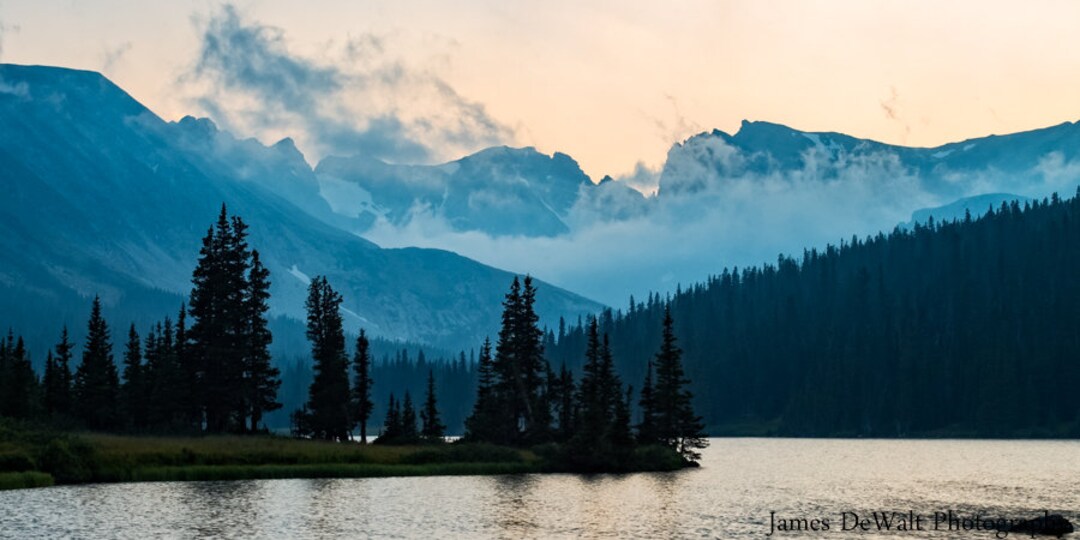 Tranquility-fine Art-landscape Photography-rocky Mountains-smokey ...