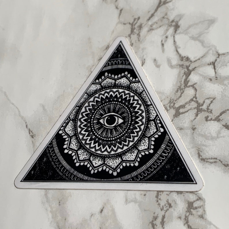 Illuminati Sticker - Etsy
