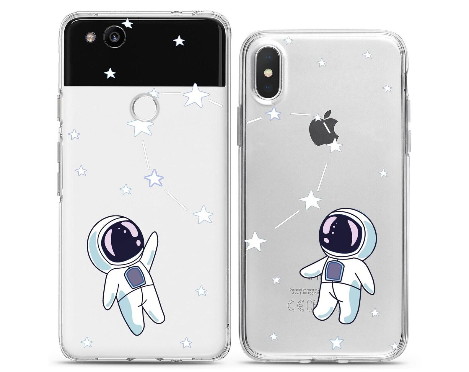Astronauts in Love Matching Iphone Cases Iphone Case Stars Xs - Etsy