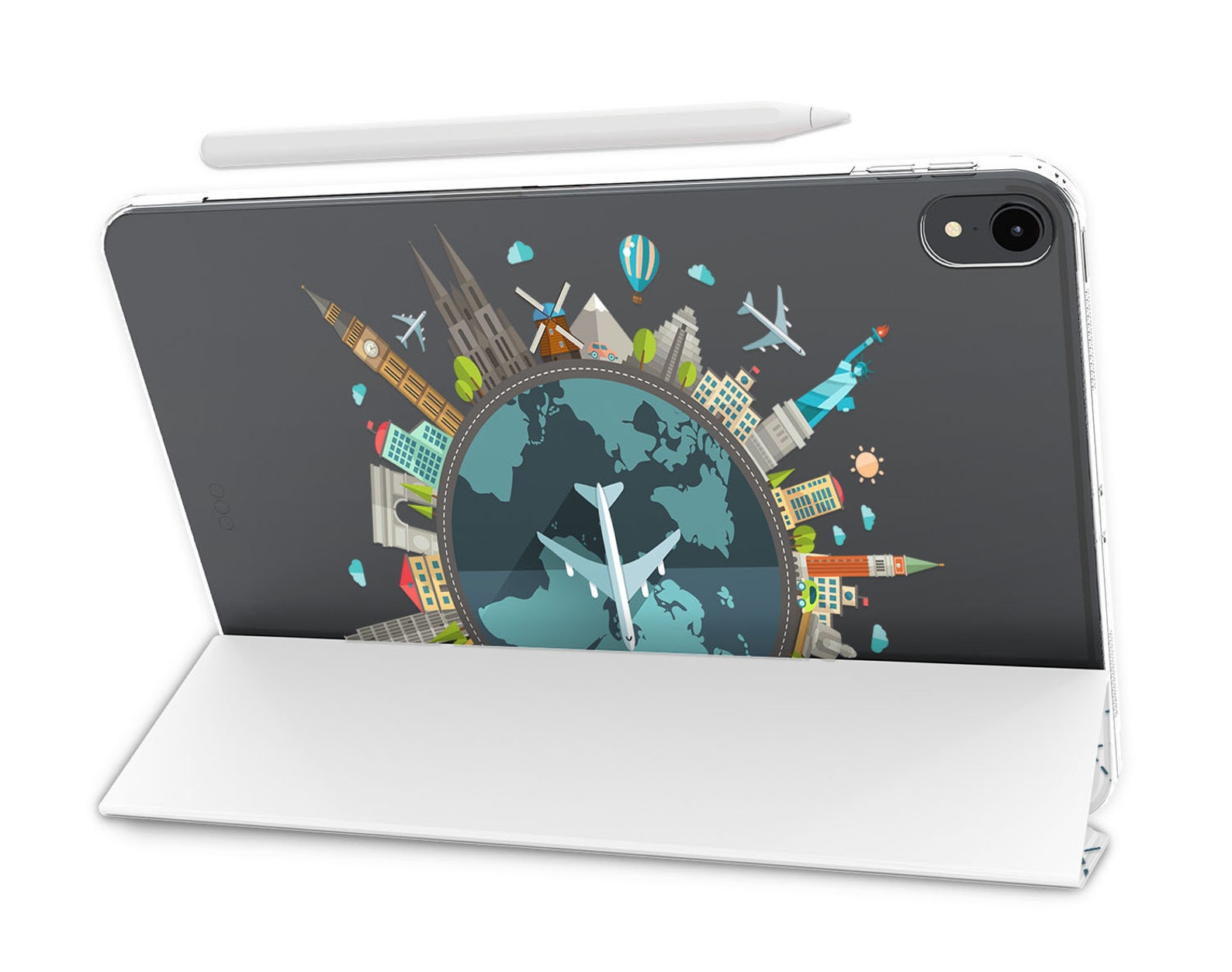 Travel Ipad Case Ipad Pro 11 2022 Airplane Art 10.2 Inch Ipad - Etsy