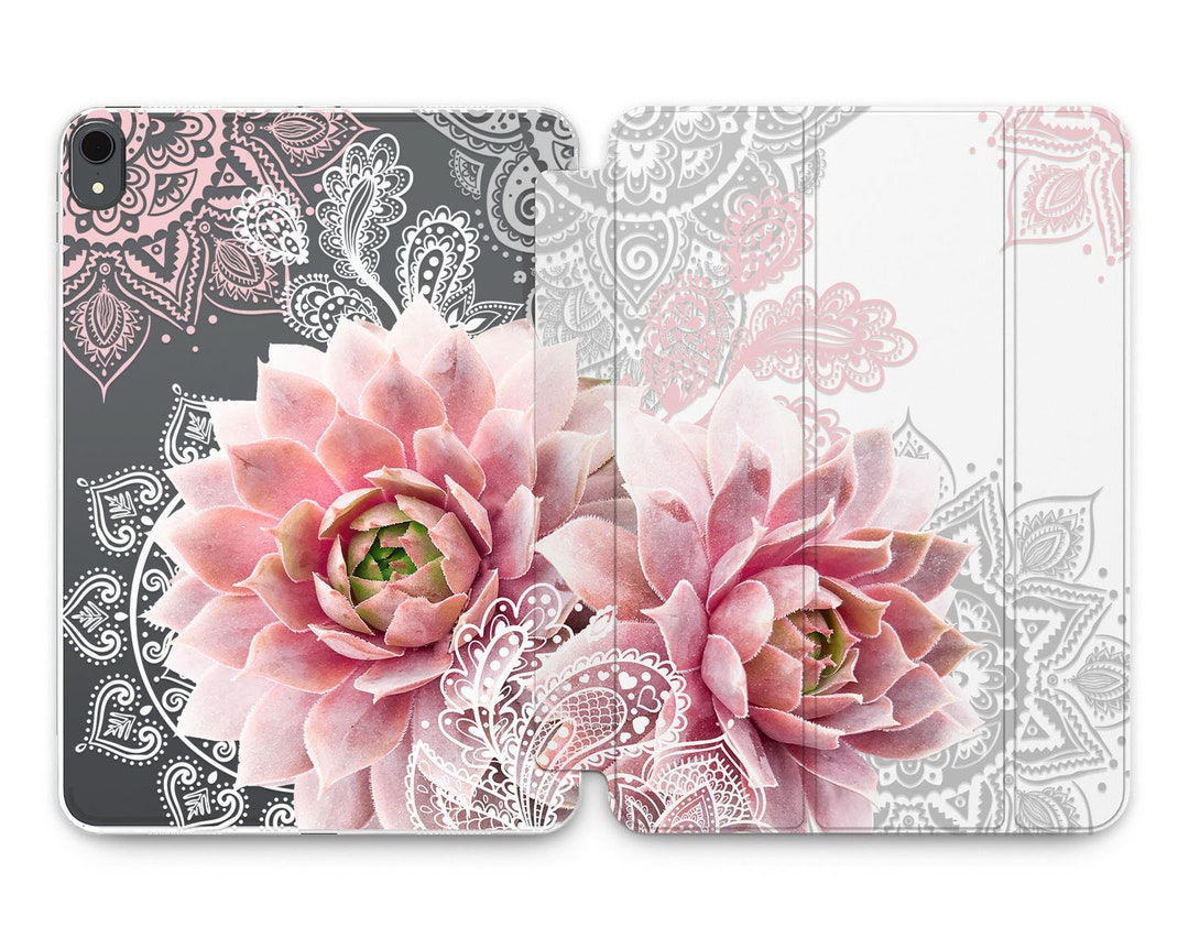 Pink Succulents 2021 Ipad Case Boho Apple Ipad Pro 11 2020 - Etsy