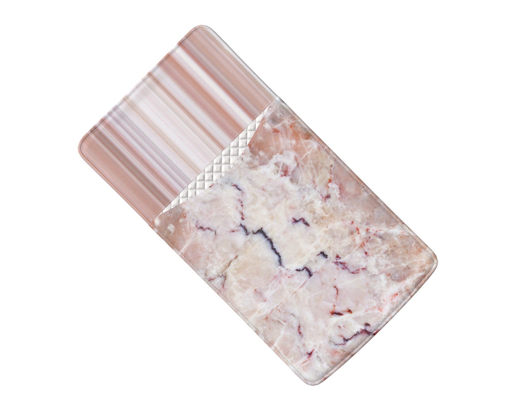 Pink marble Universal laptop bag Stone texture Eco leather | Etsy