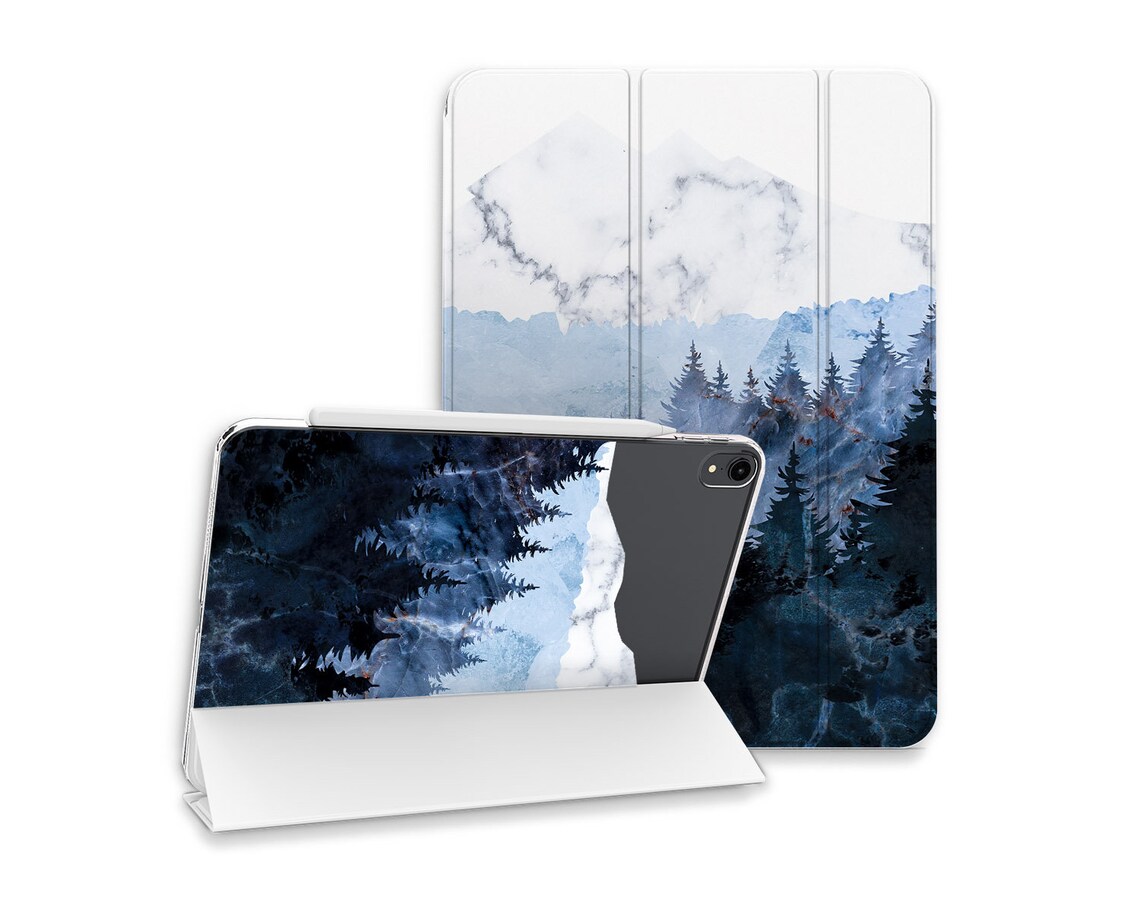 Blue Forest Mountain Landscape Ipad Case Nature Ipad 10.5 Pro - Etsy