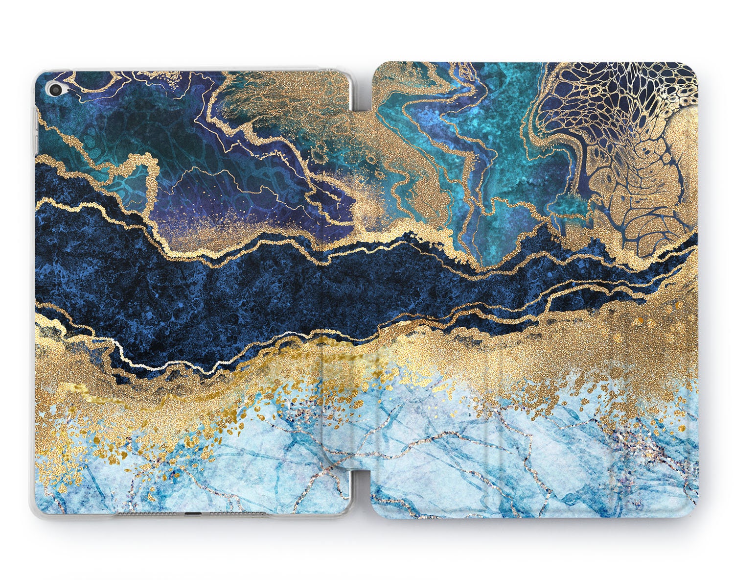 Luxury marble iPad Pro 11 case Golden stone iPad Mini 5 2020 | Etsy